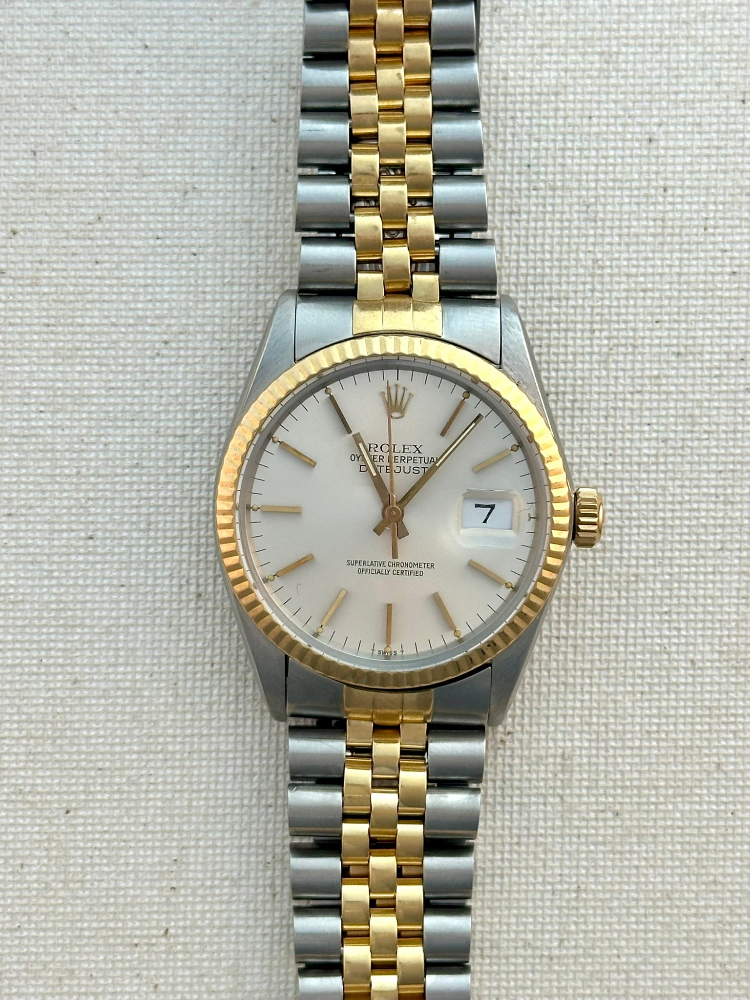 Rolex Datejust 36 Vintage – Old School Seconds