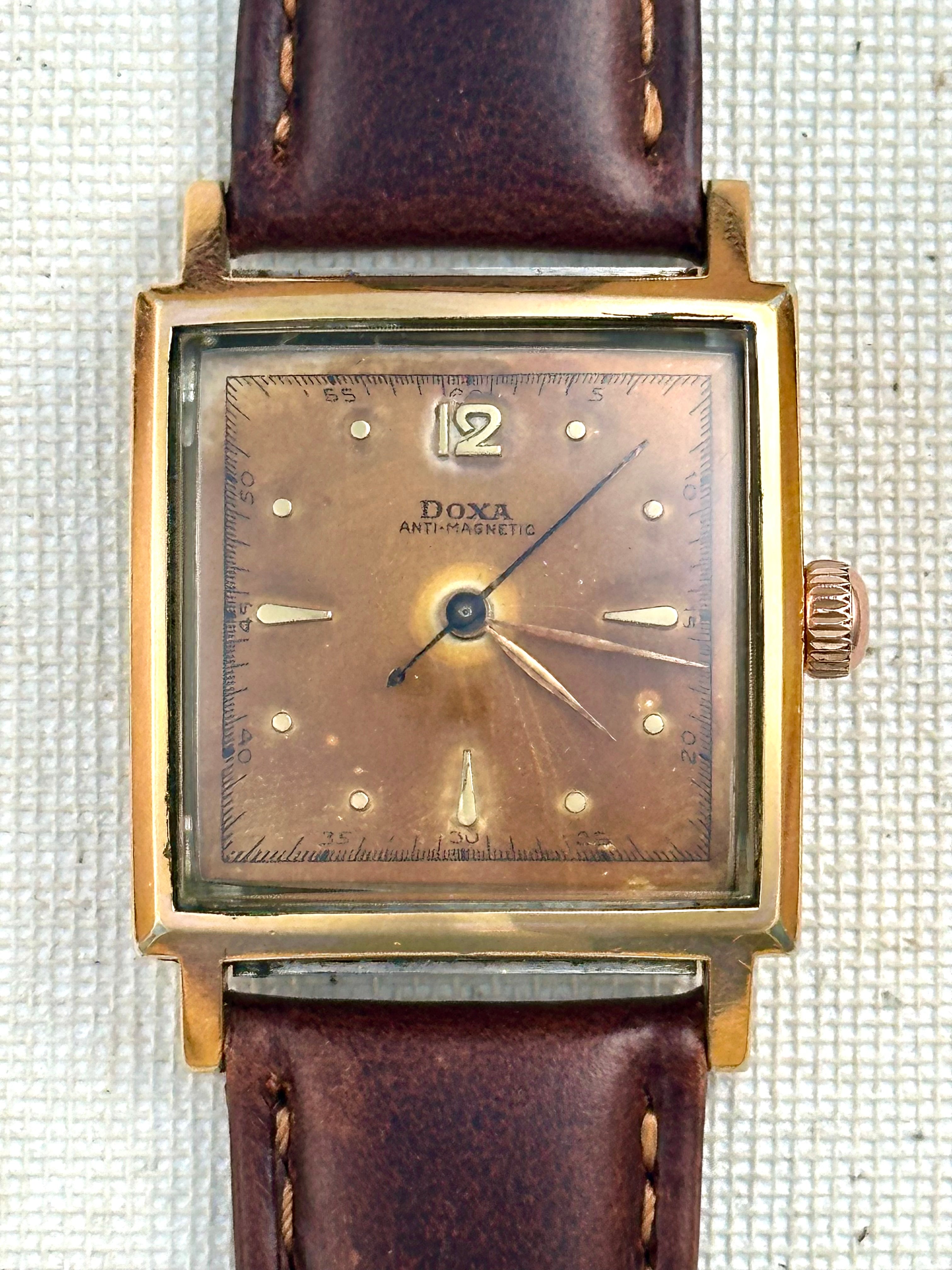 Doxa Patina Monster Ciccolatone Vintage – Old School Seconds